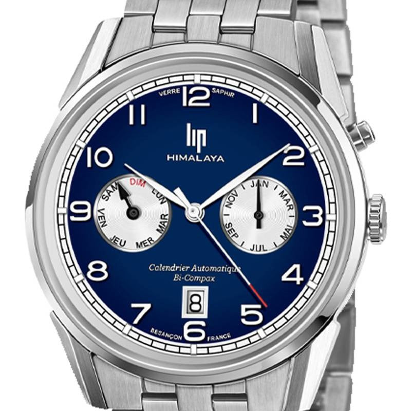 Montre Lip Himalaya 40 Mm Calendrier 671709 Windheure Montre Lip Himalaya 40 Mm Calendrier 671709 Windheure